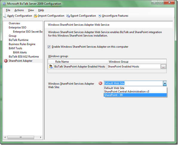 Kent Weare's Integration Blog: ShareTalk Integration (SharePoint/BizTalk) – Part 2 Setting up ...